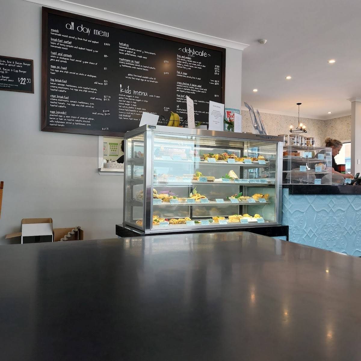 Menu at Delish Cafe, Feilding