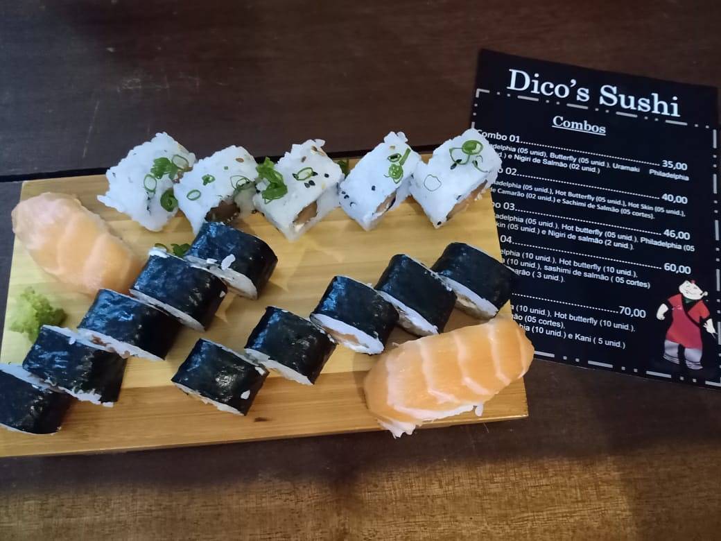 Menu em Dico's Pastelaria, Choperia e Sushi restaurante, Manaus