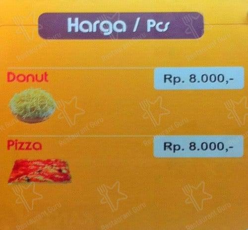 Menu at Donnut Berry, East Jakarta, Lippo Plaza Kramat Jati Ground Floor