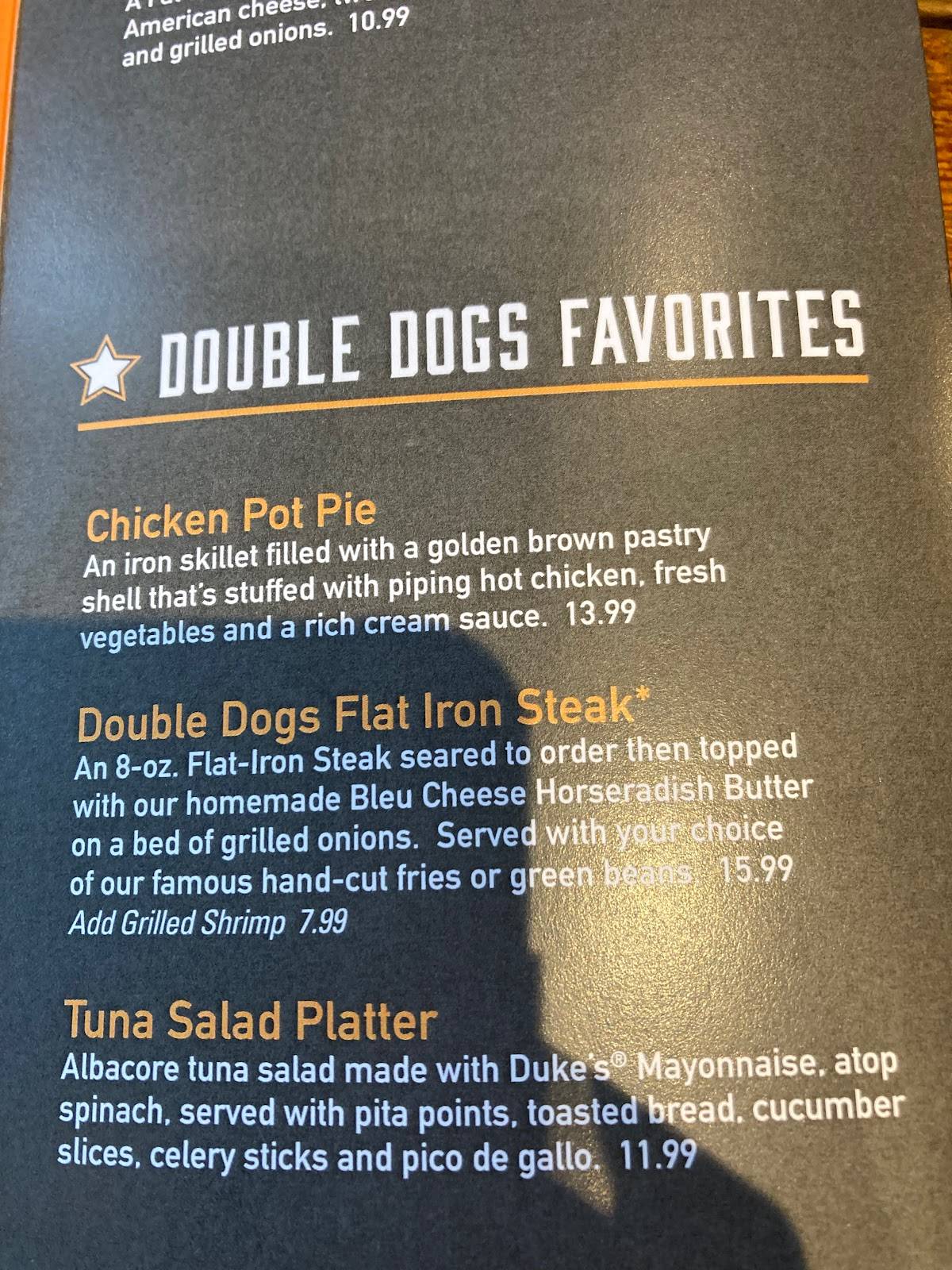 Menu at Double Dogs pub & bar, Knoxville, Hardin Valley Rd