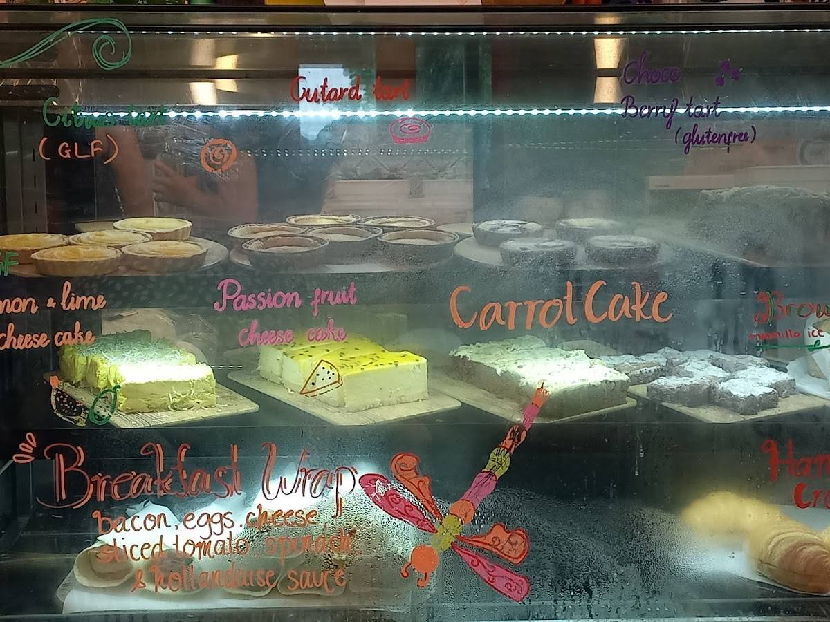 Menu at Dragonfly Cafe Broome, Broome