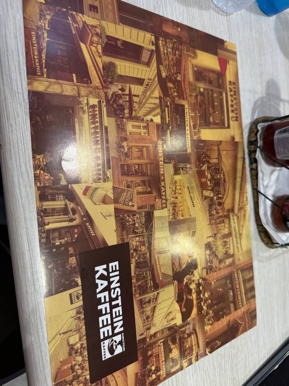 Menu at EINSTEIN cafe city stars, New Cairo City