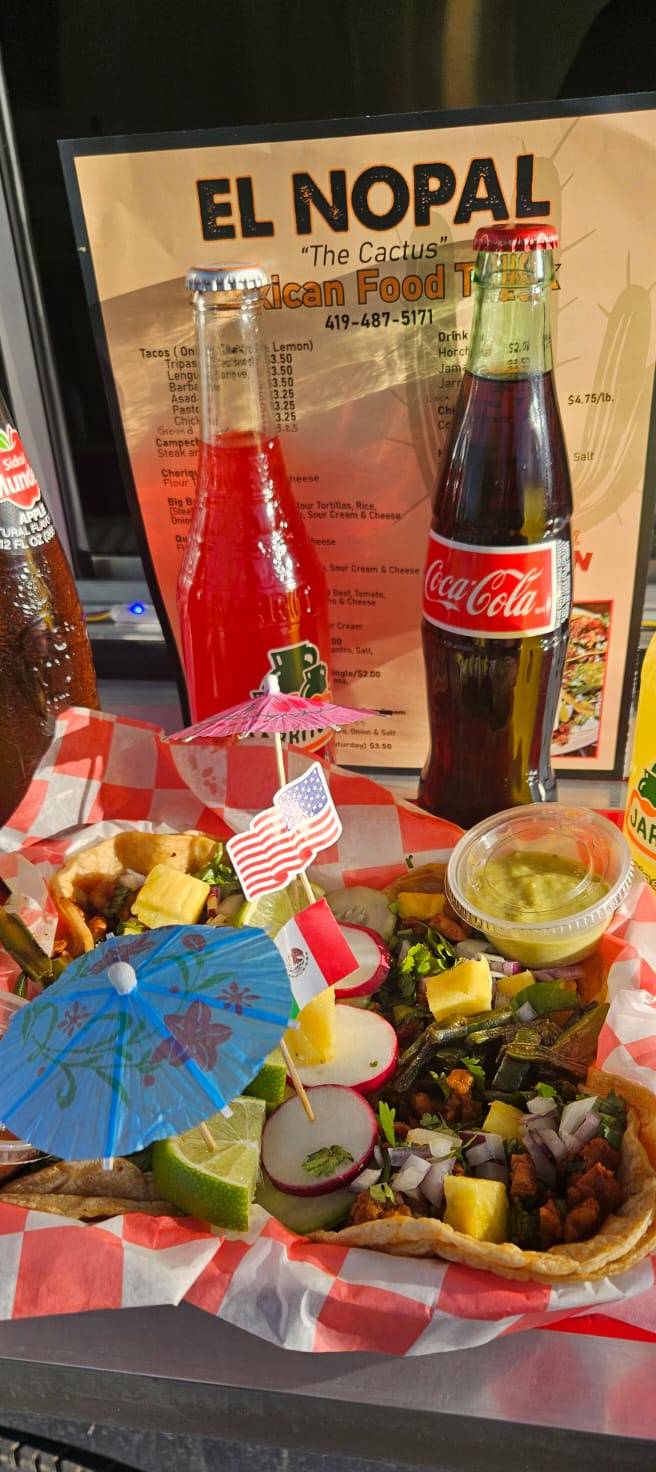 Menu at EL NOPAL MEXICAN FOOD TRUCK restaurant, Hicksville