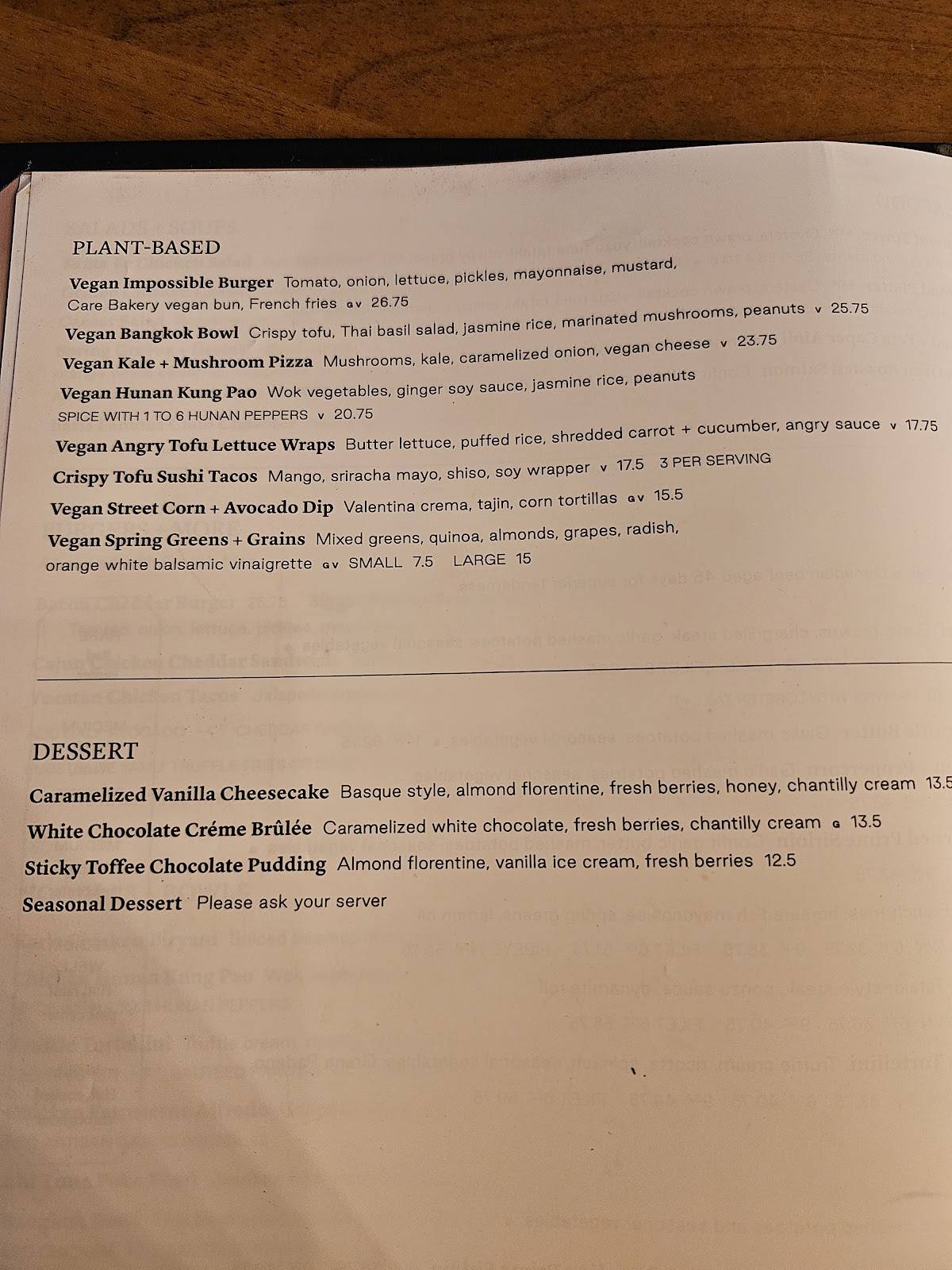 Menu at Earls Kitchen + Bar, Chilliwack, Luckakuck Way