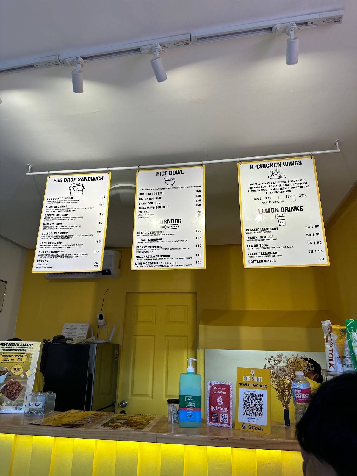 Menu at Egg Point Dumaguete restaurant, Dumaguete