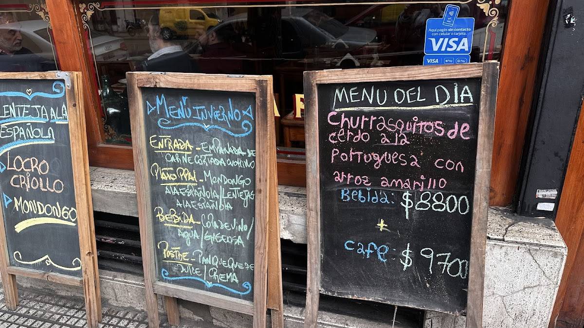 Menu at El Bodegón Manuel Belgrano pub & bar, Buenos Aires