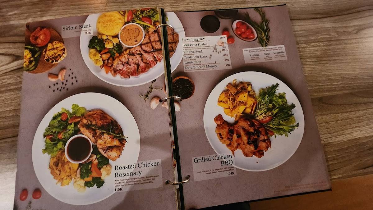 Menu at Emerald Tree Resto & Coffee Bar Alam Sutera, Tangerang