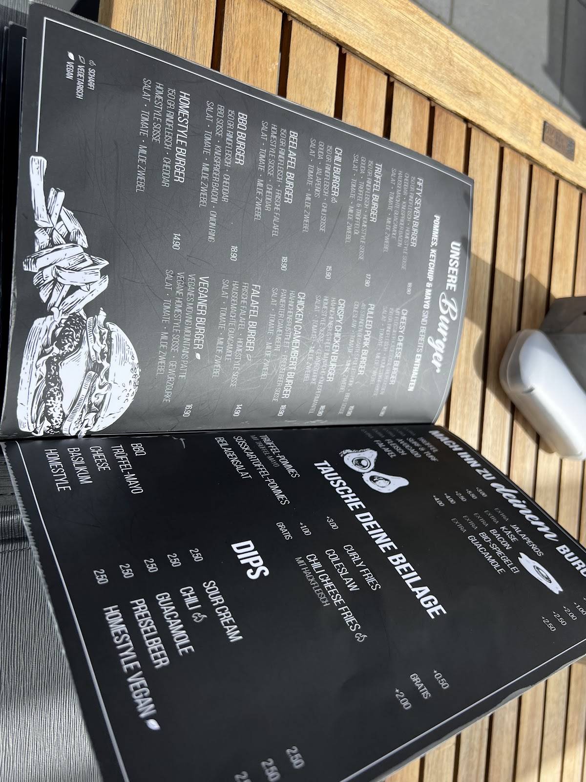 Speisekarte von FIFTY SEVEN - Burger & Bowls 57 restaurant, Karlsfeld