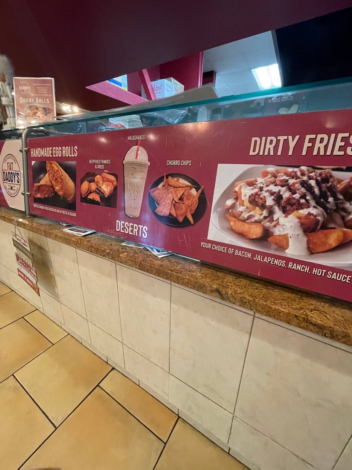 Menu at Fat Daddy's Cheesesteaks restaurant, Lafayette Township, 191 NJ-15