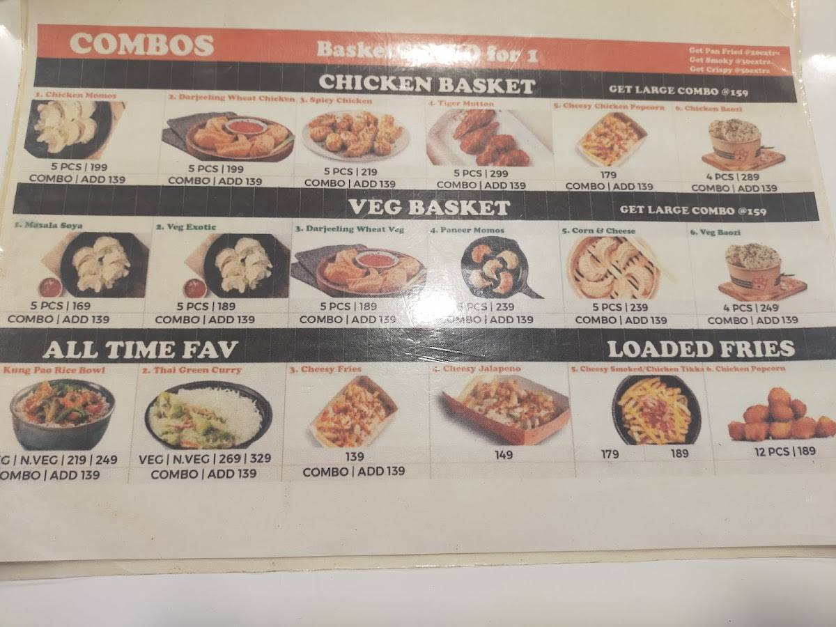 Menu at Fat Tiger - Guwahati, Guwahati