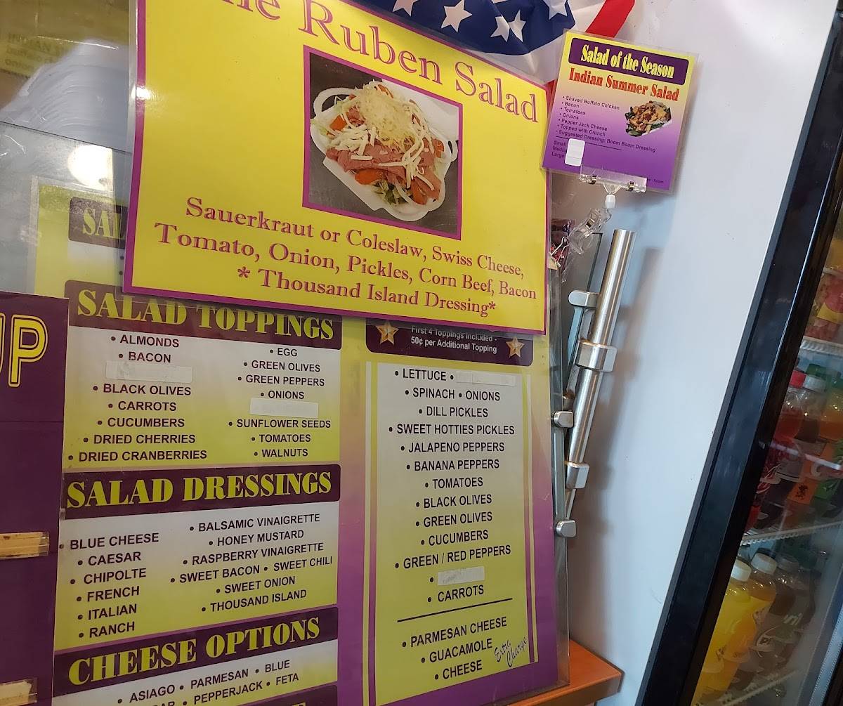 Carta del restaurante Fenton Deli, Fenton