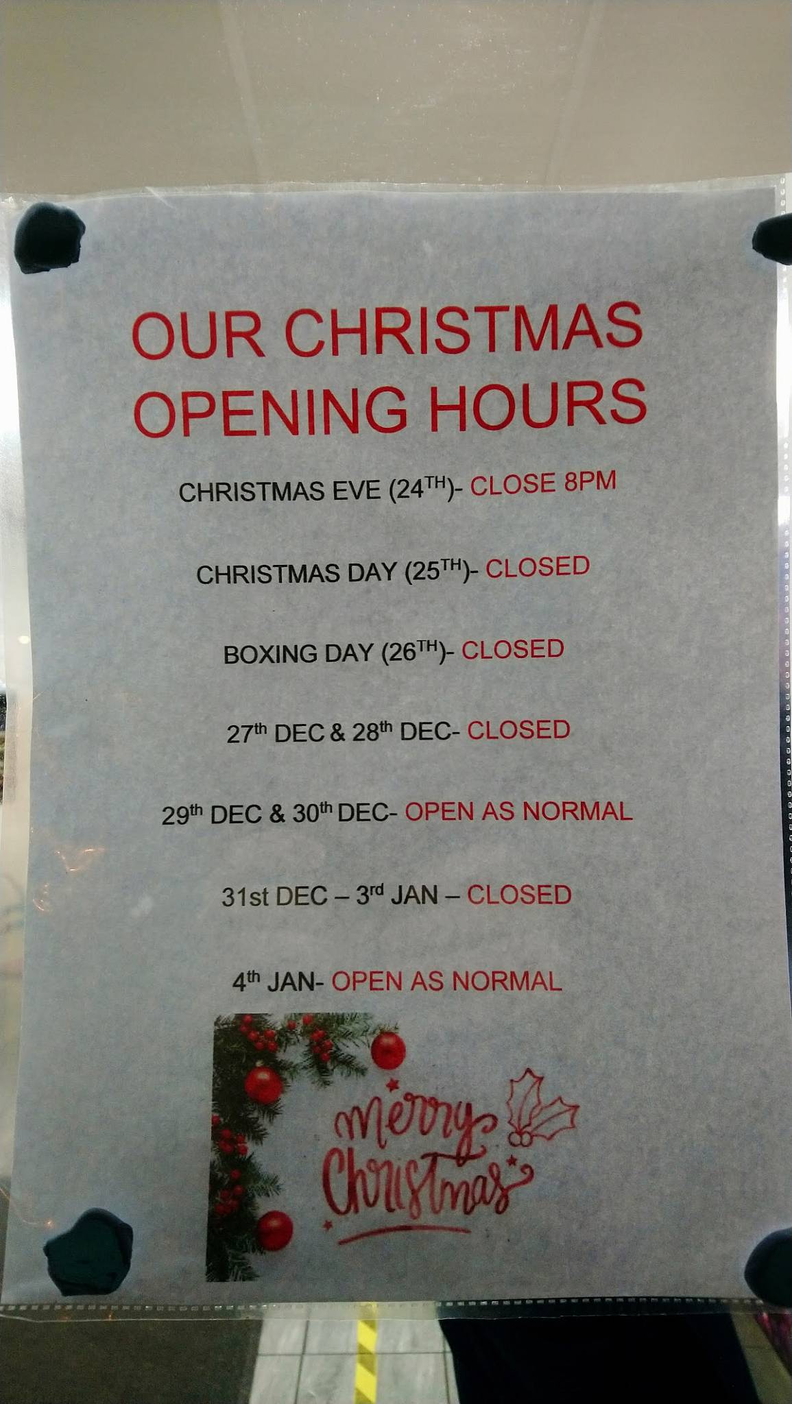 Menu at Fish Express restaurant, Rochester