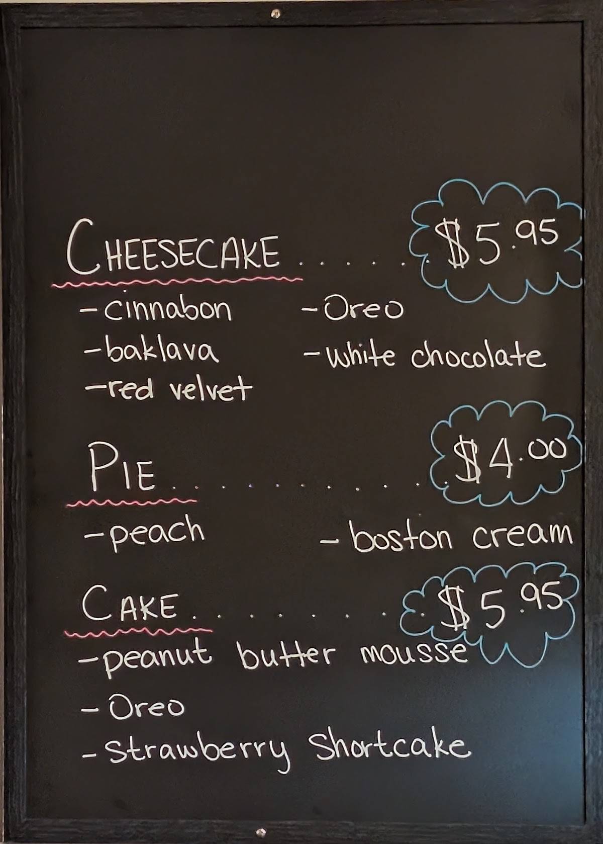 Menu at Flamingo Restaurant, Fayetteville