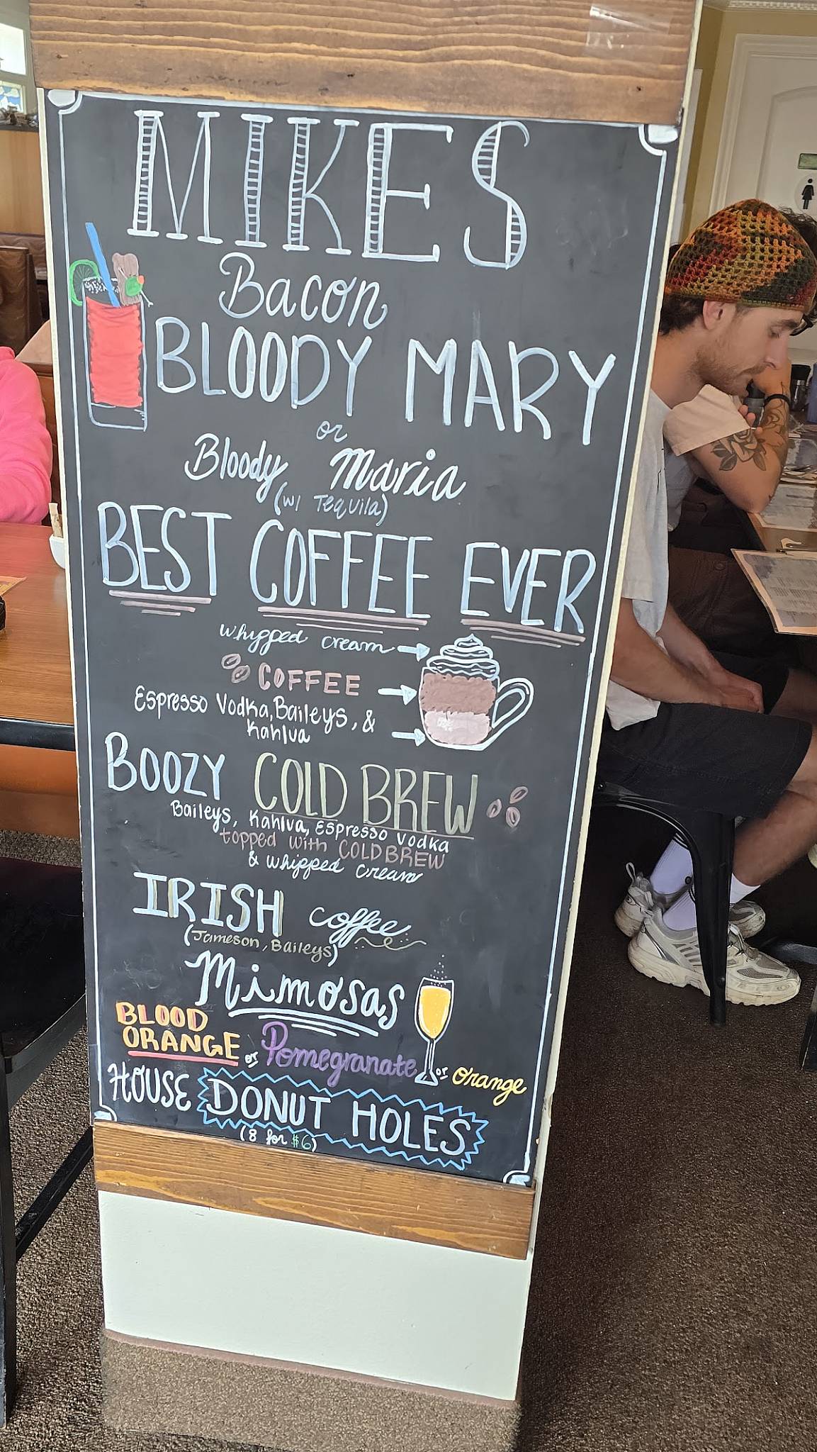 Menu at Little Brown Hen Cafe, Florence