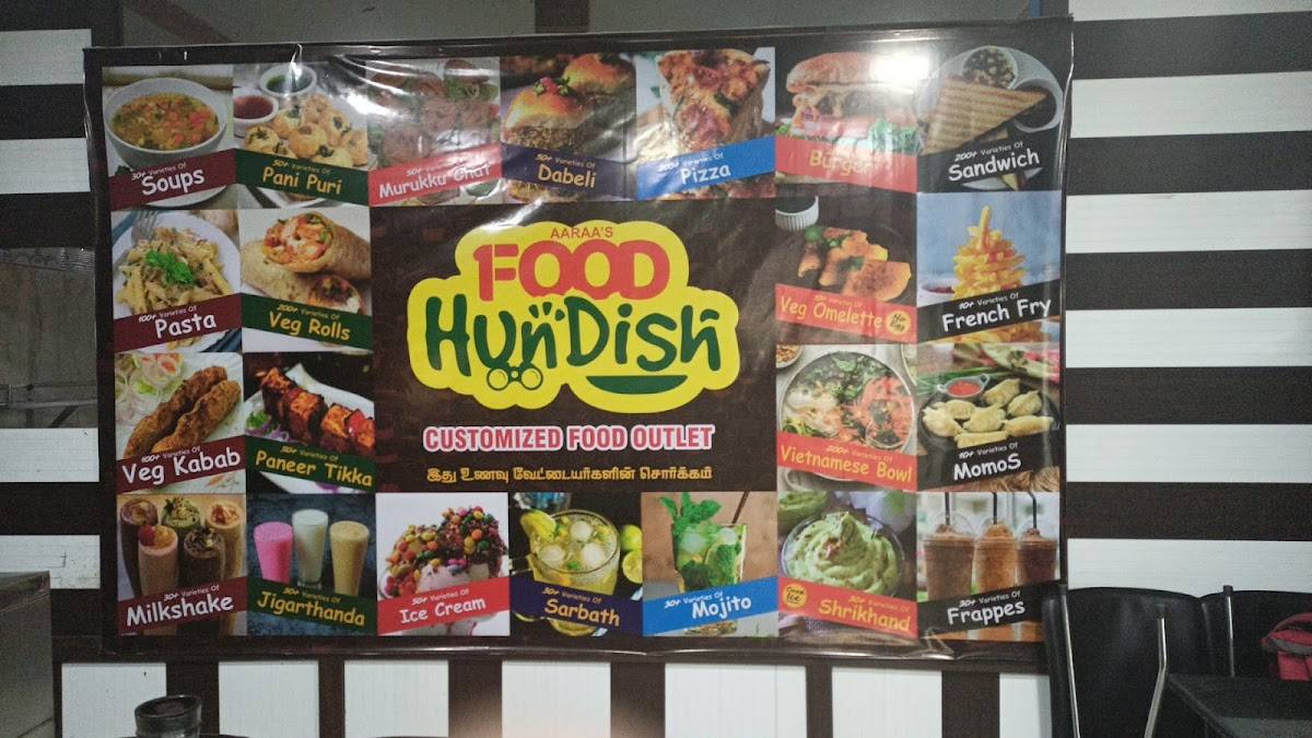 Menu at Food Hun Dish, Chennai