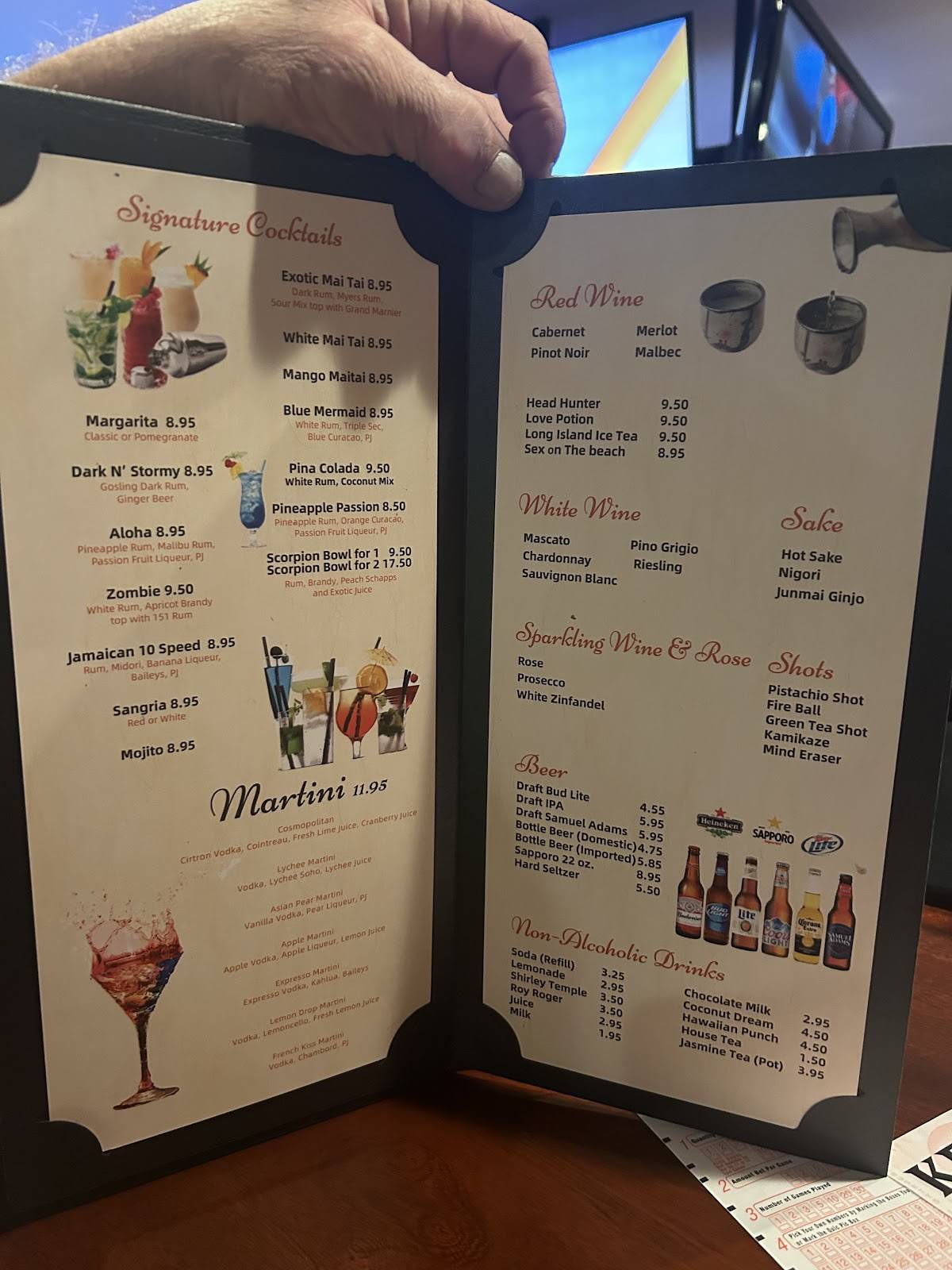 Menu at Foxboro Mandarin Chinese &Japanese Restaurant, Foxborough