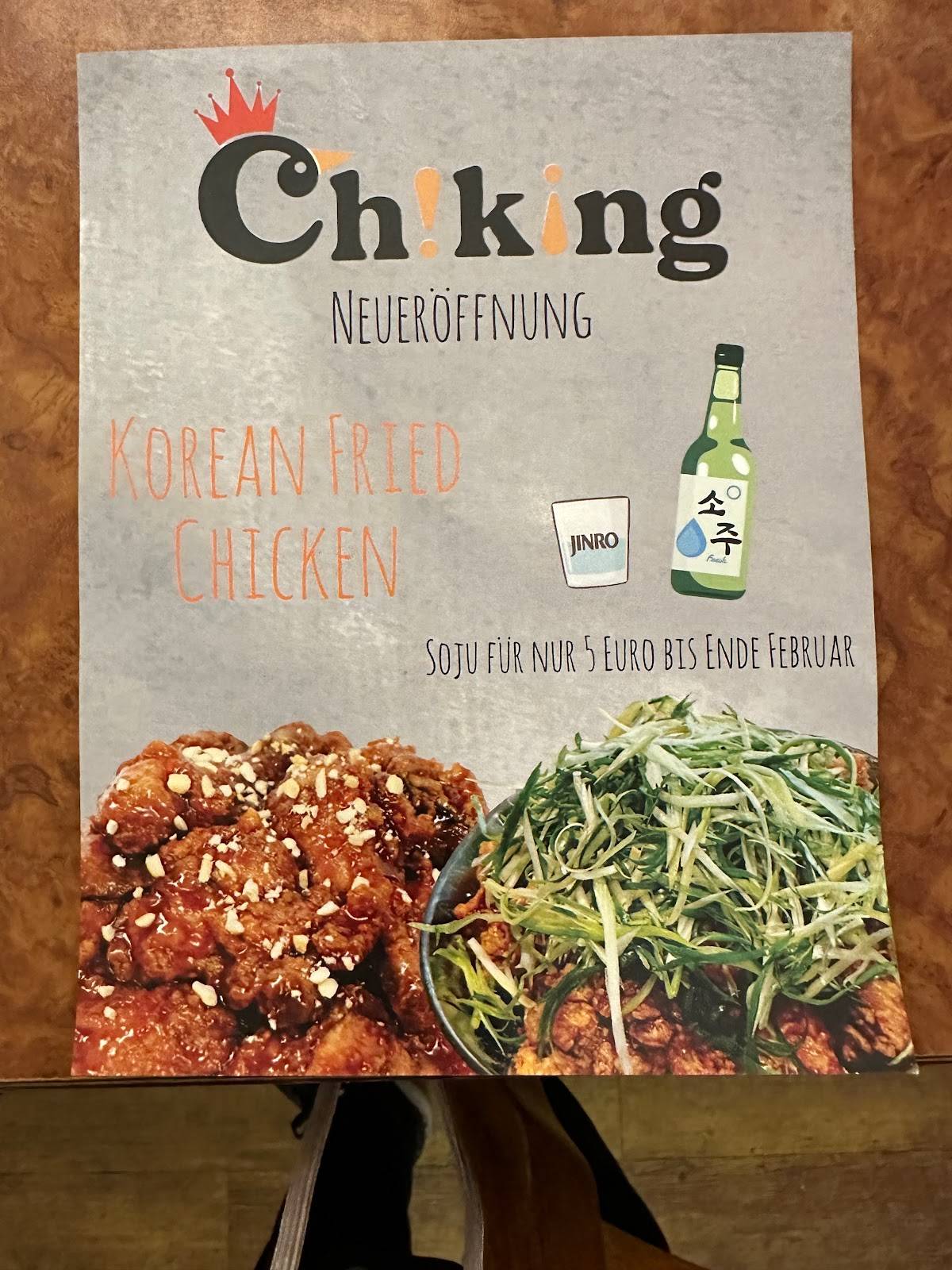 Speisekarte von ChiKing City restaurant, Frankfurt am Main