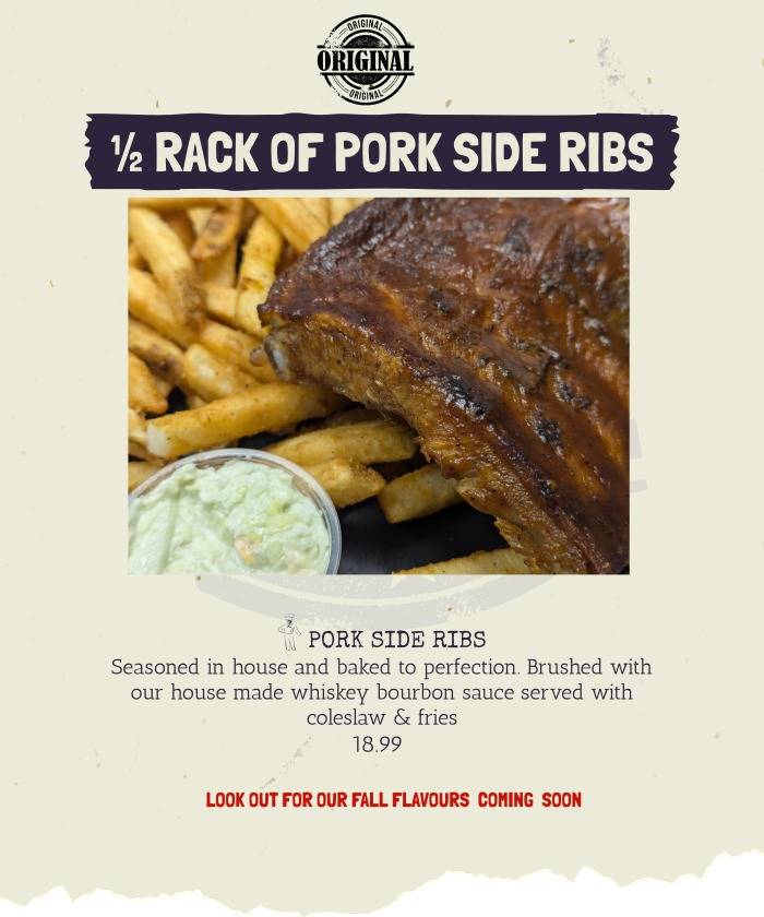 Menu at Fry Daddy’s - Fry & Grill restaurant, Middle Sackville