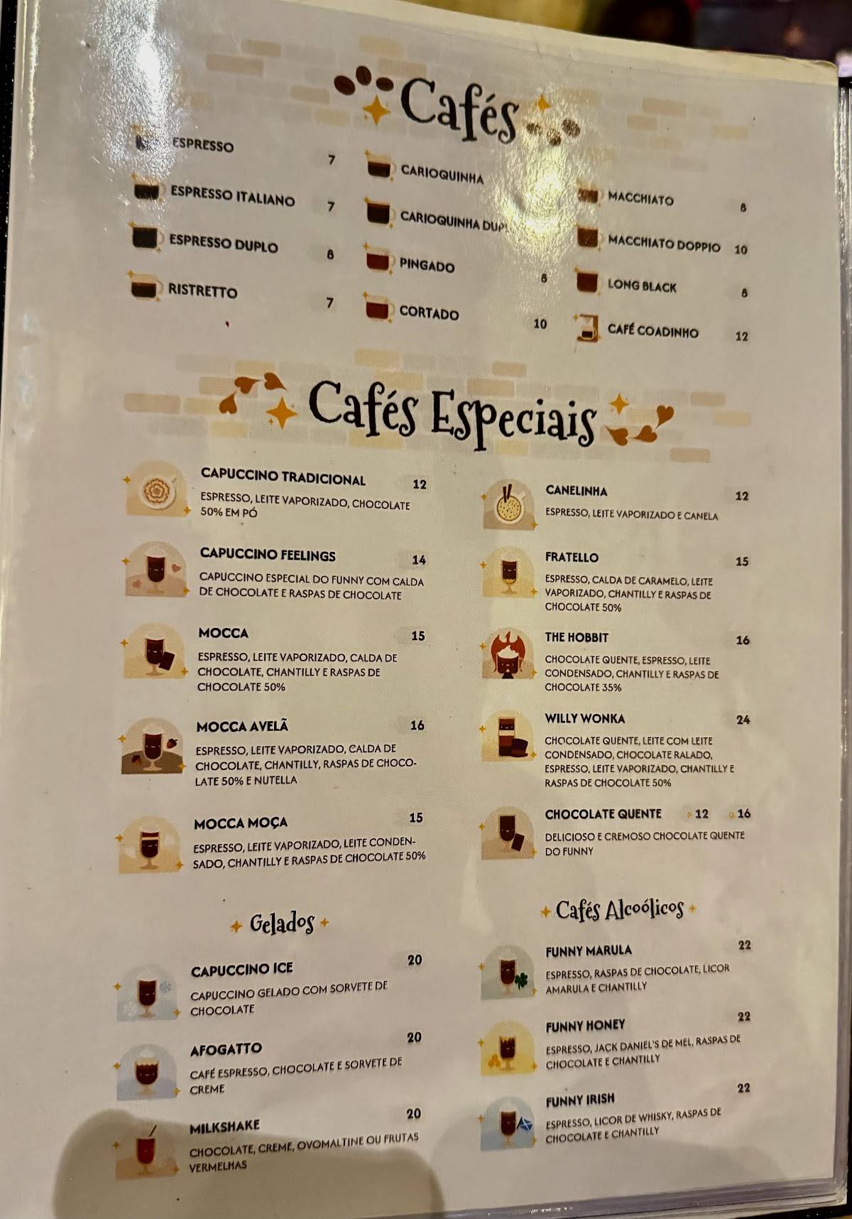 Menu em Funny Feelings Restaurante, São Leopoldo