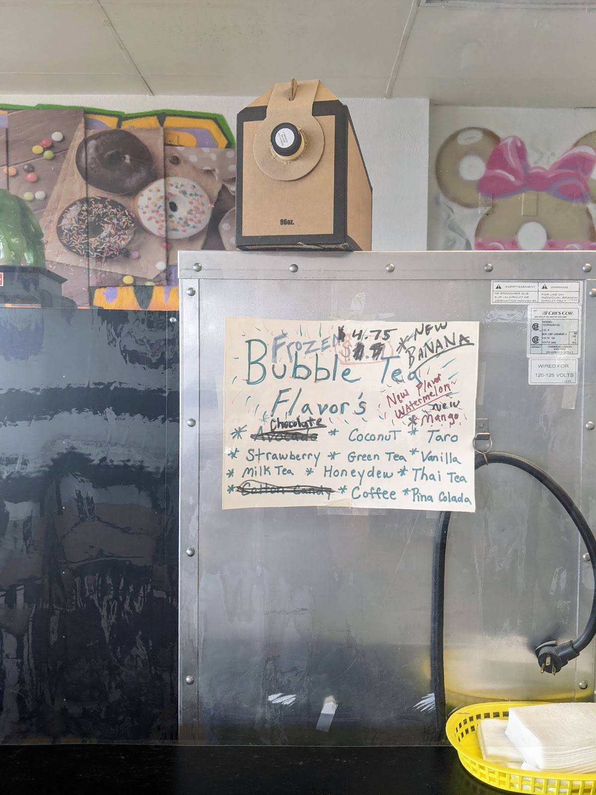 Menu at Good Day Donuts, Georgetown
