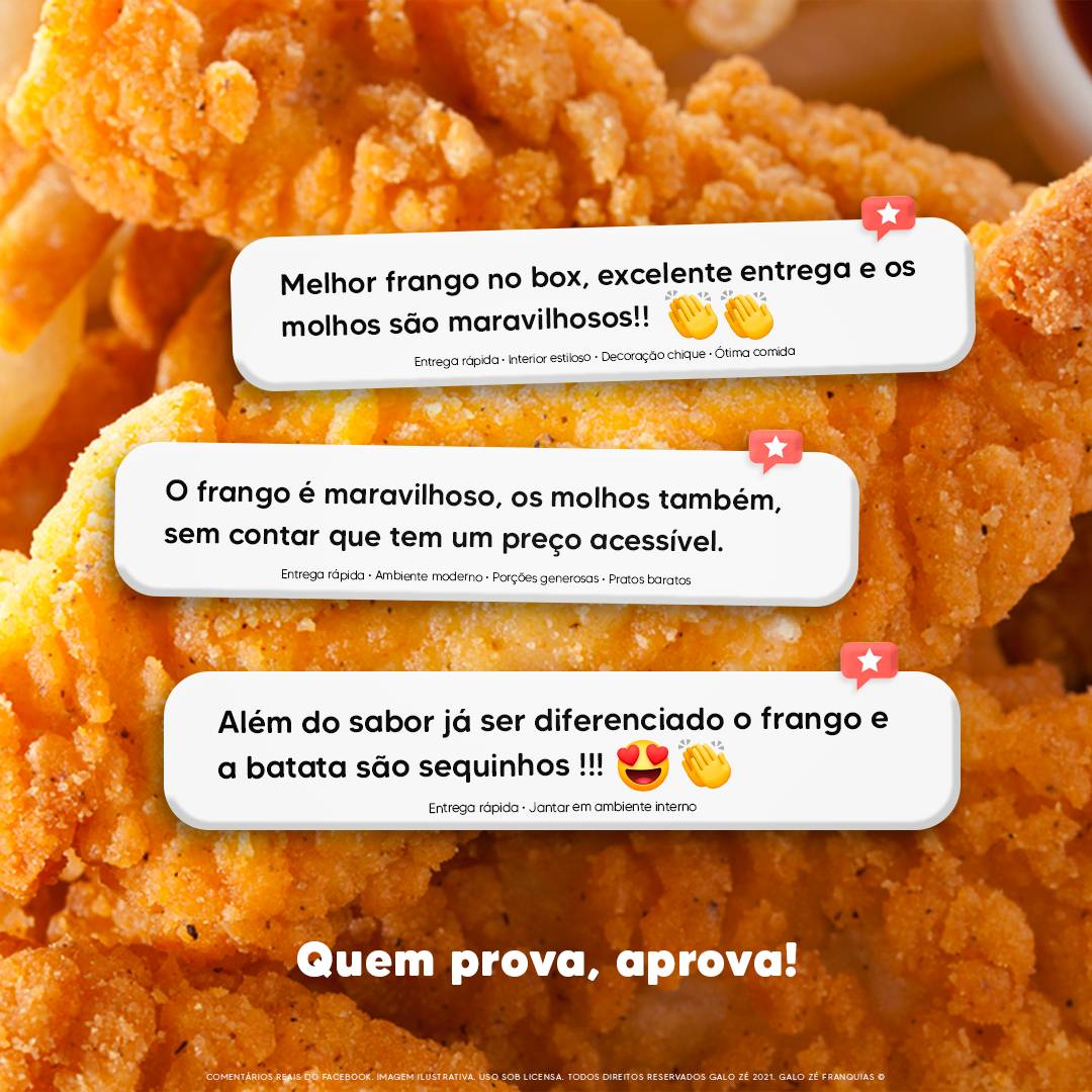 Menu em Galo Zé Frango no Box - João Pessoa pub & Bar, João Pessoa