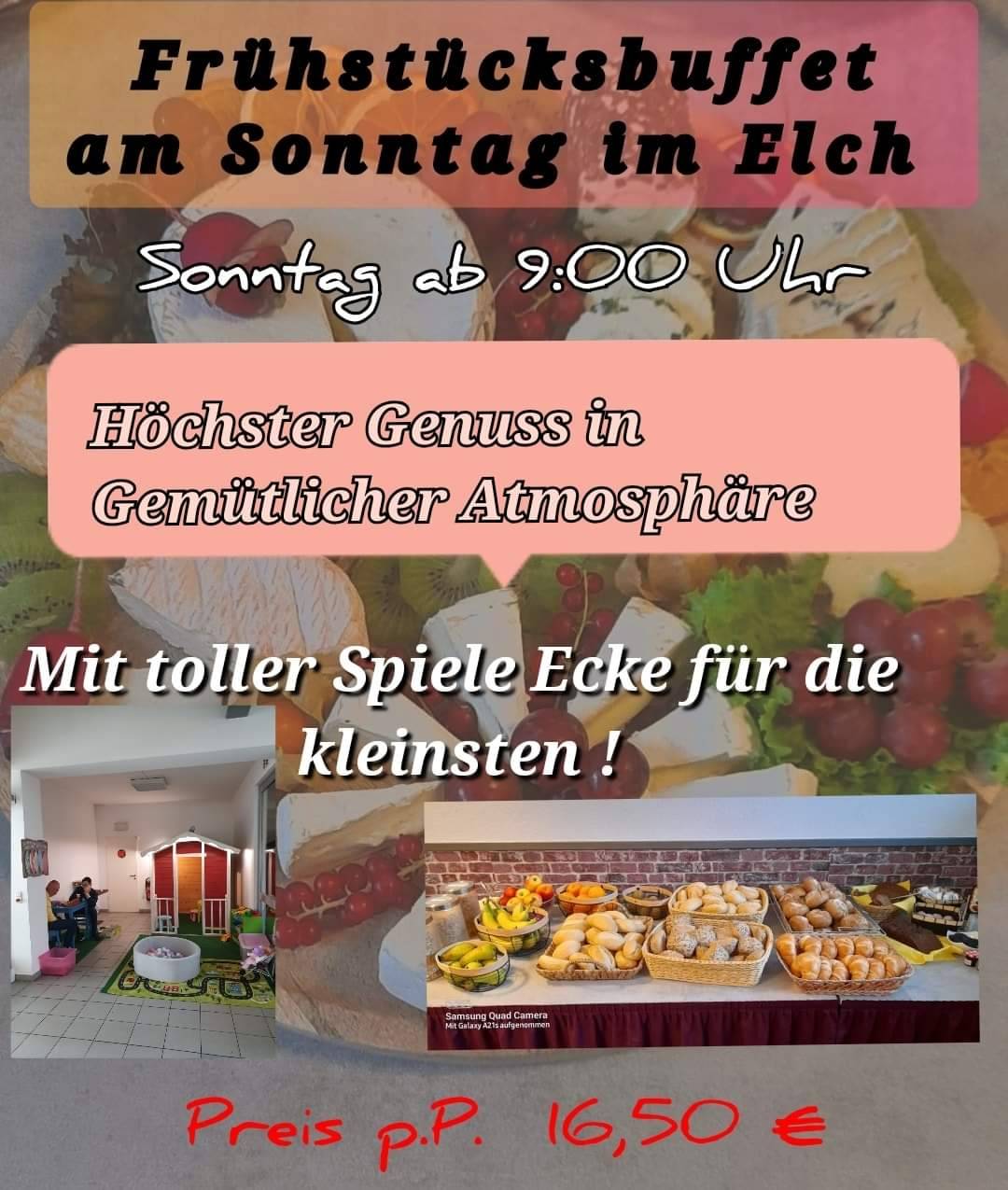 Speisekarte von Zum Elch restaurant, Garrel
