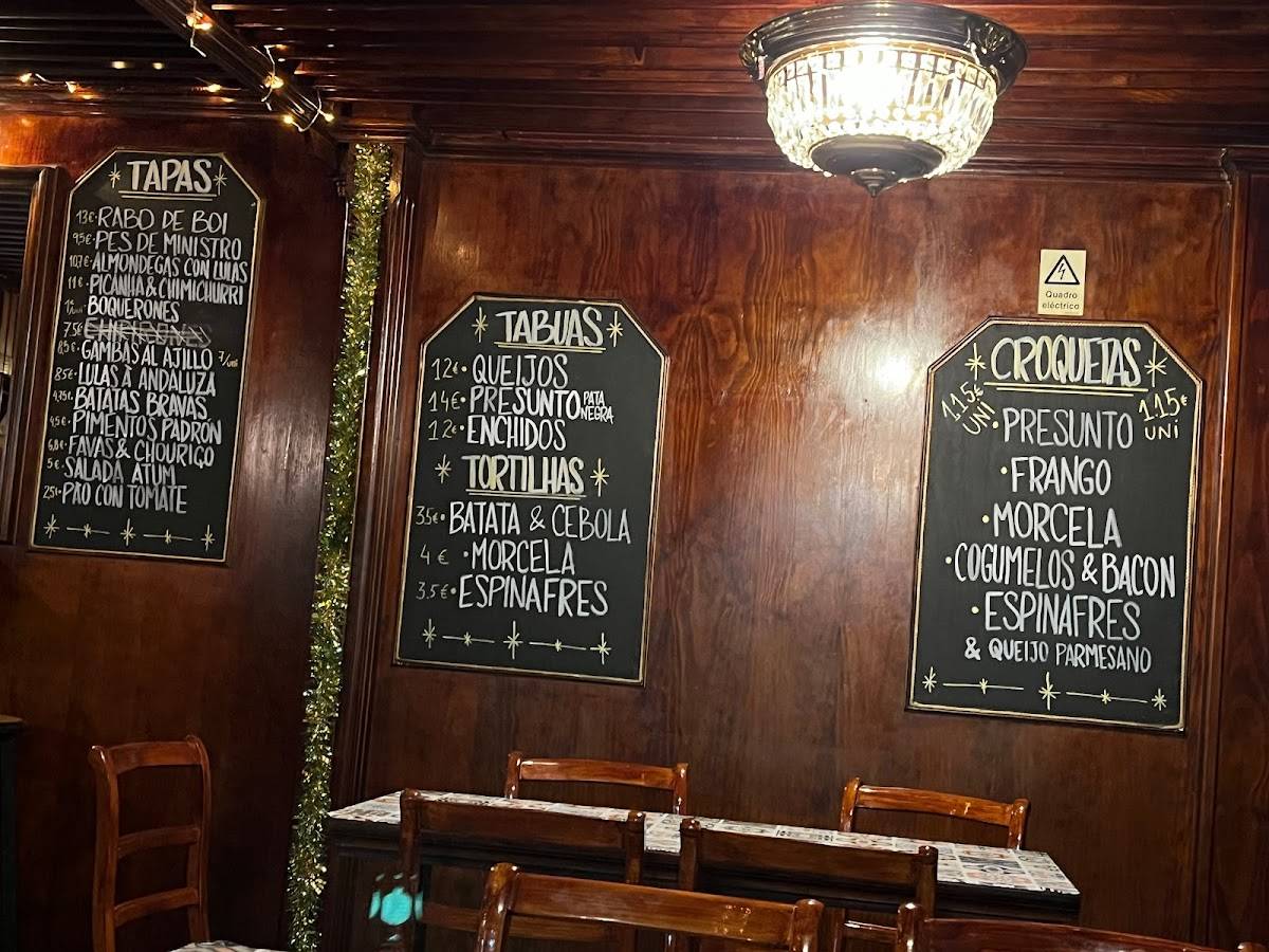 Carta de Goya Gastropub, Vila do Conde