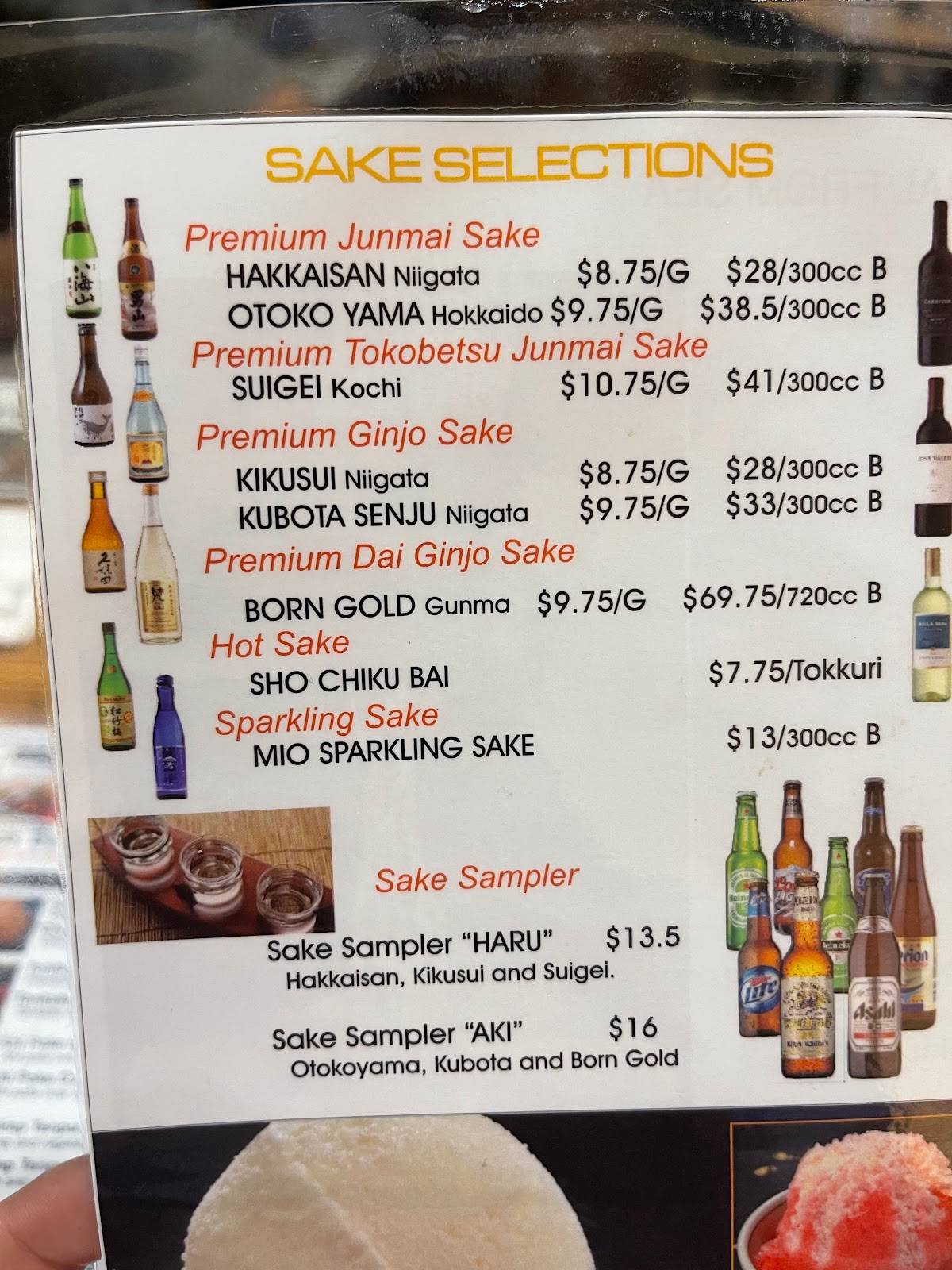 Menu at Gyotaku Japanese Restaurant - King Street, Honolulu, S King St