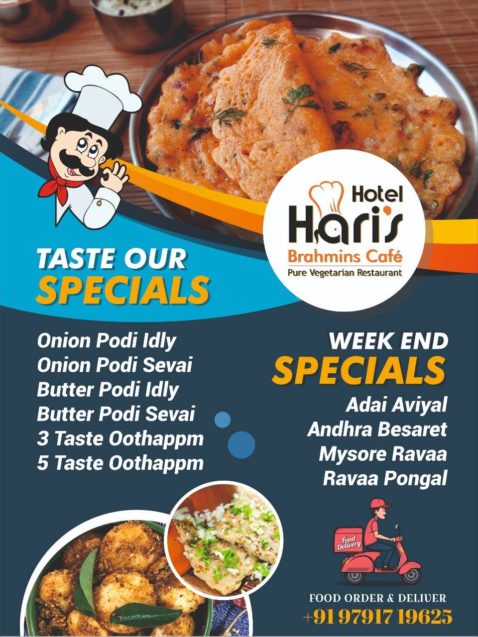 Menu at HOTEL HARIS, Coimbatore