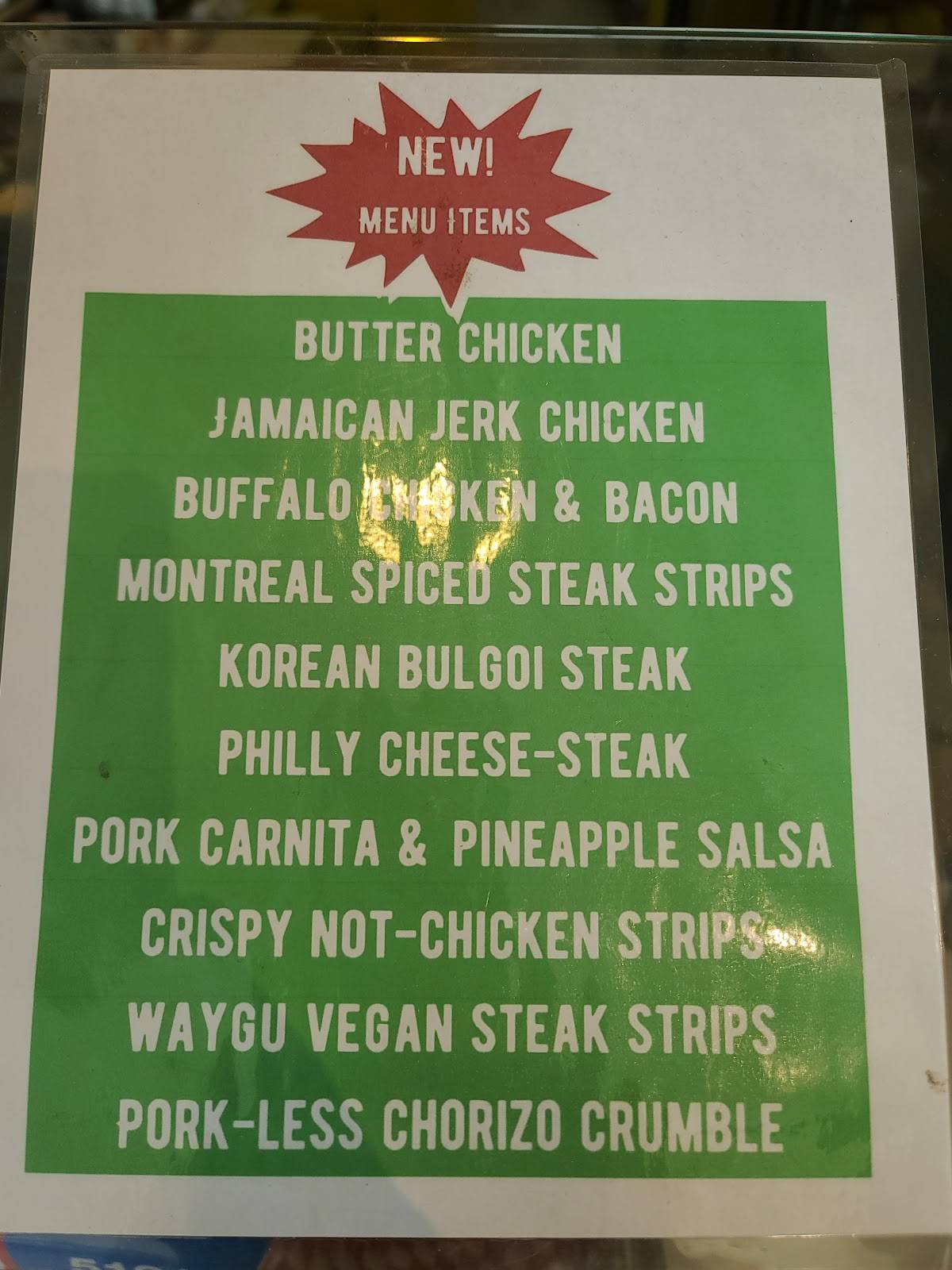 Menu at Habaneros Modern Taco Bar, Dartmouth