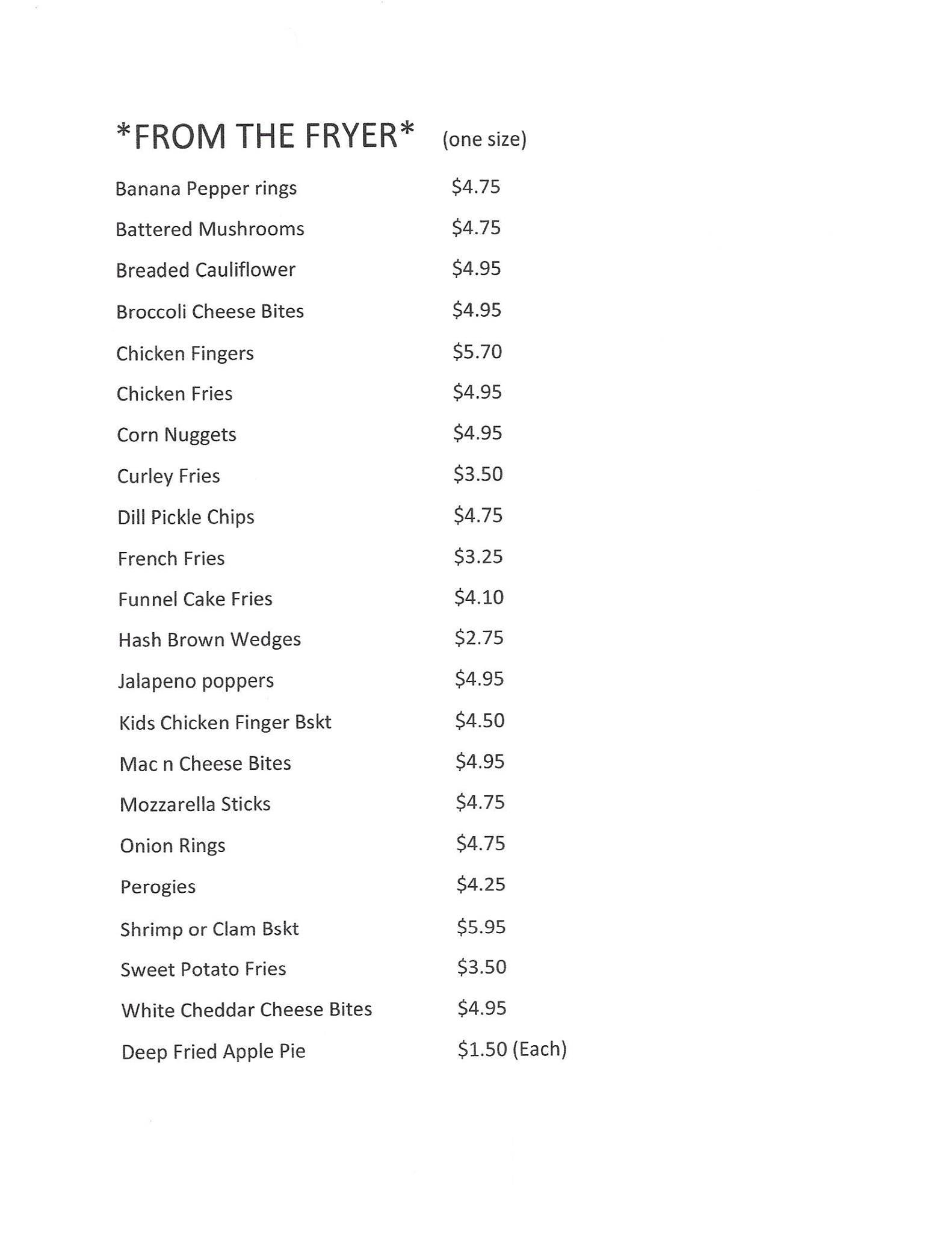 Menu at Halls Station Sub Shop restaurant, Muncy