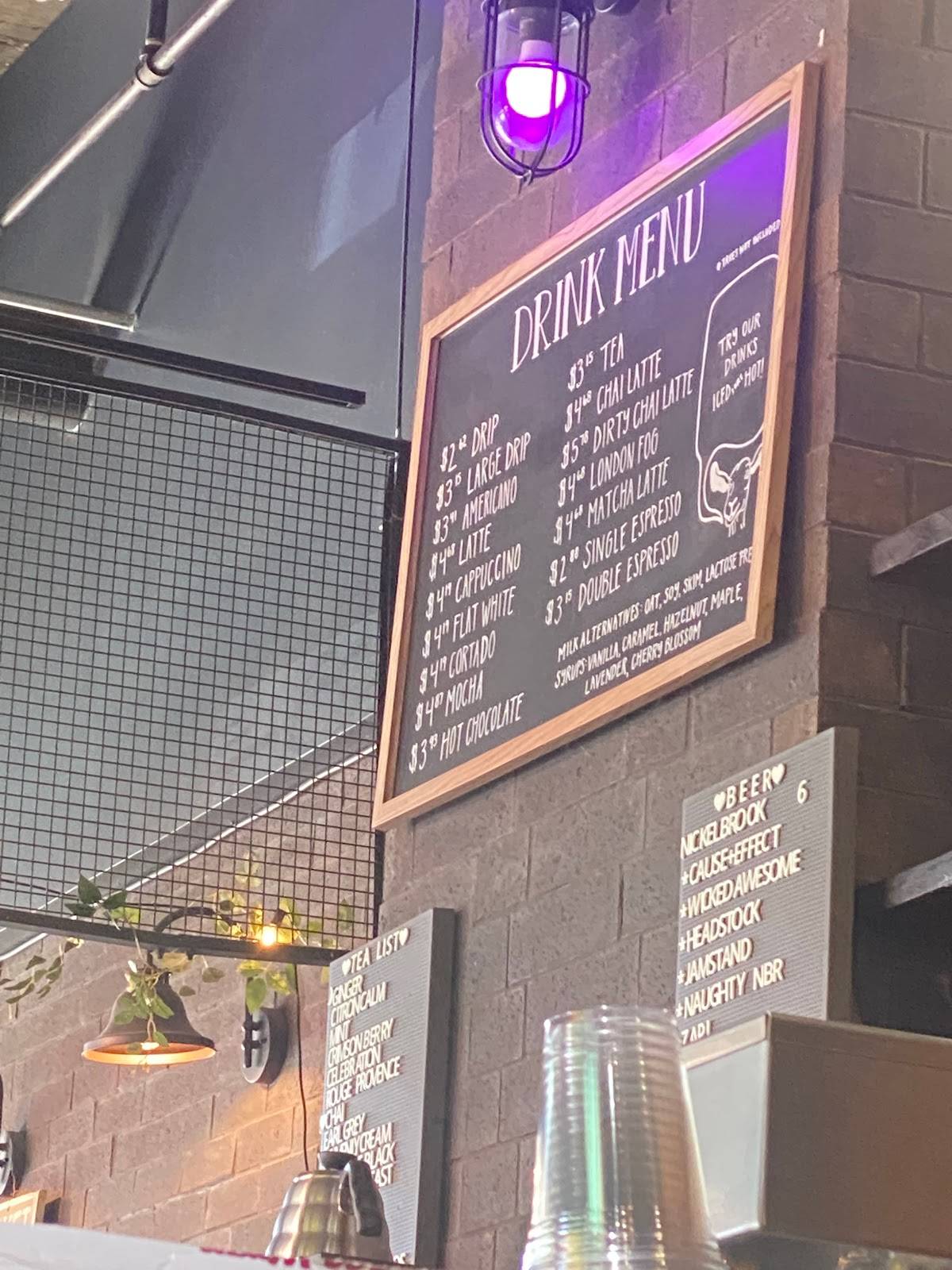 Menu at Happy Goat Coffee Co. (Rideau/Cumberland) cafe, Ottawa