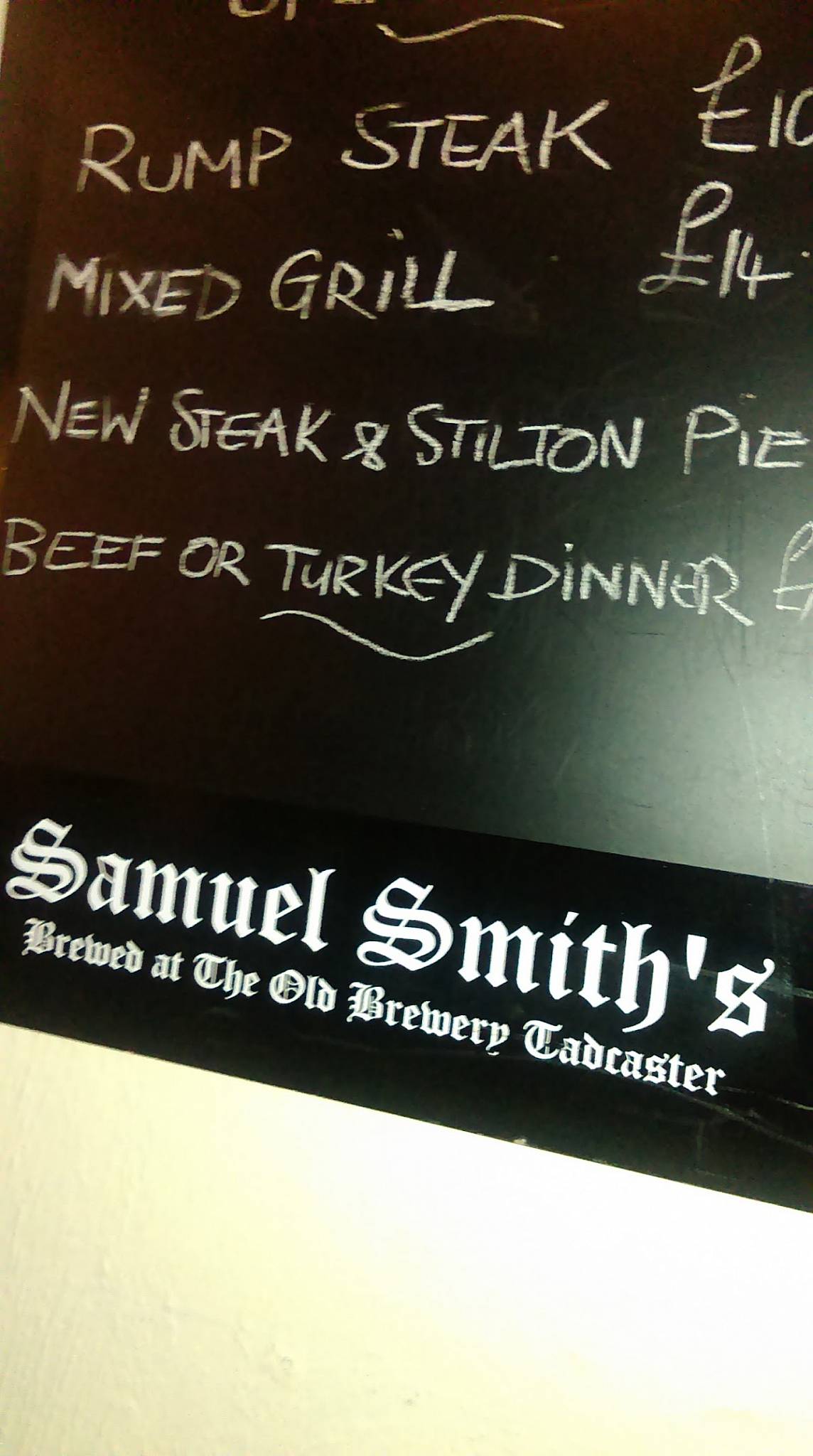 Menu at Hare & Hounds Inn Stutton pub & bar, Tadcaster