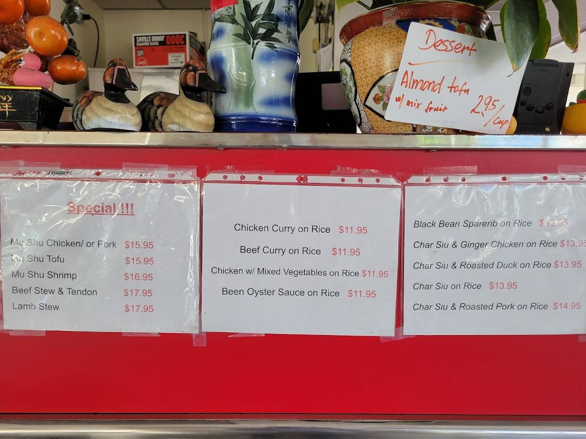 Menu at Golden Duck Restaurant, Honolulu, S King St