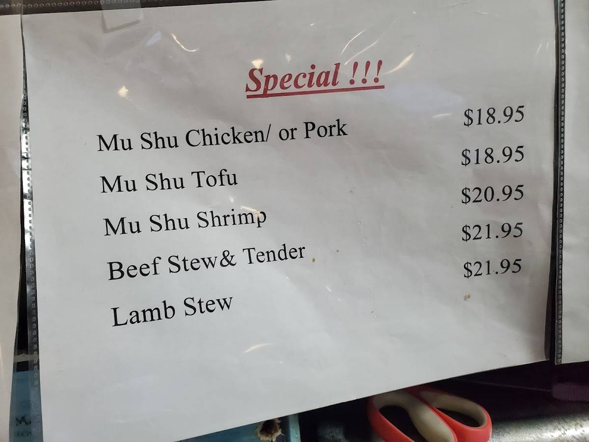 Menu at Golden Duck Restaurant, Honolulu, S King St