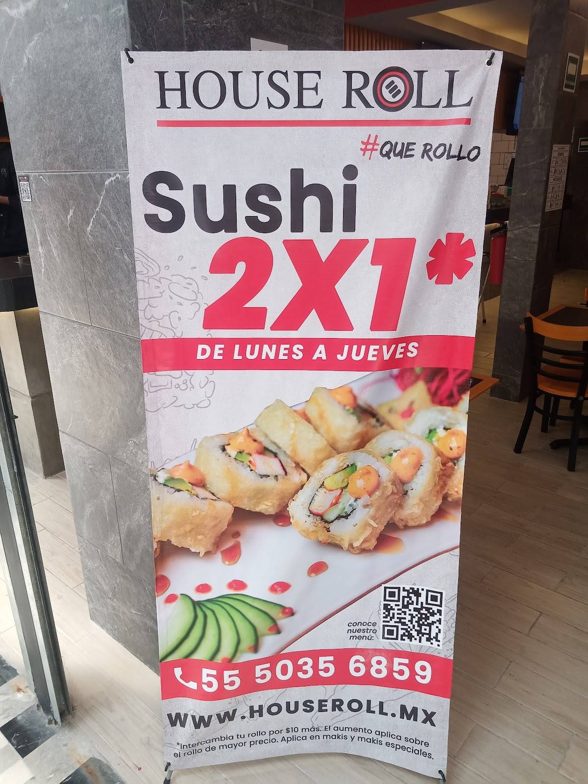 Carta del restaurante House Roll, Ciudad del México, Av. Miguel Othón ...