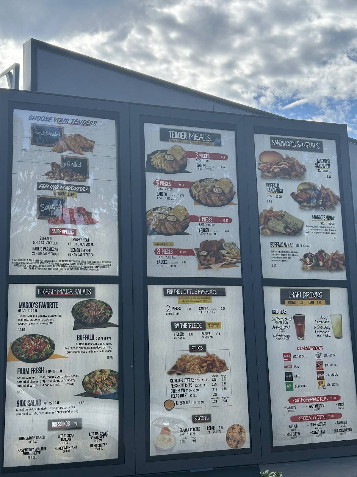 Carta del restaurante Huey Magoo's Chicken Tenders - St. Augustine, San ...