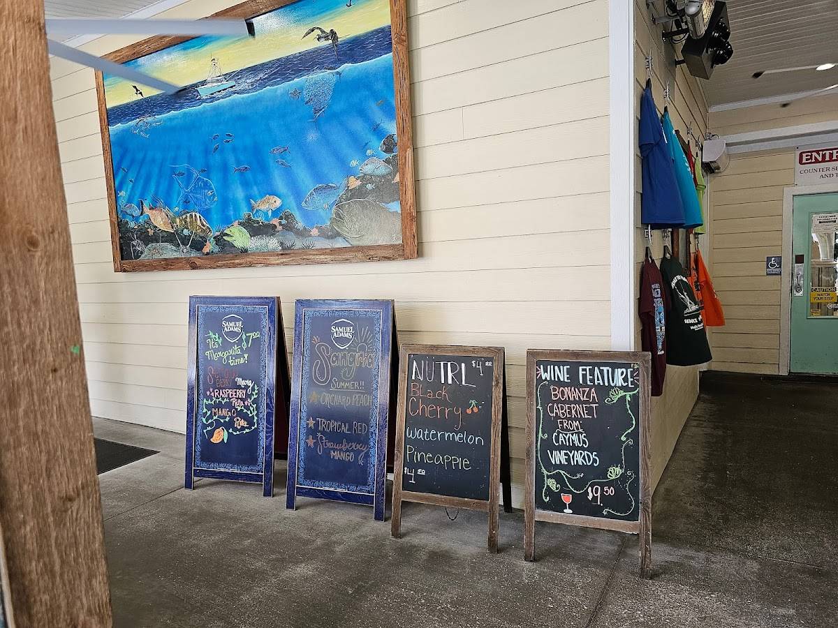 Menu at Hull's Seafood Restaurant, Ormond Beach, 111 W Granada Blvd