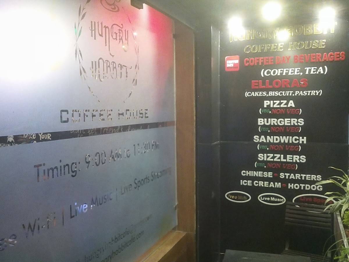 Menu at Hungry Hobbit Coffe House, Dehradun, Tilak Marg Clement Town