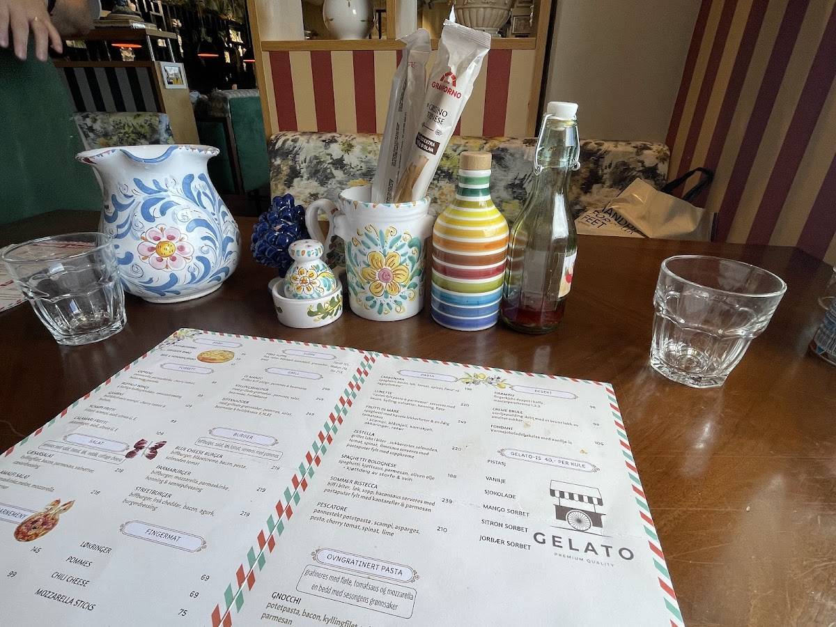 Menu at IL Tempo Grande restaurant, Bryne