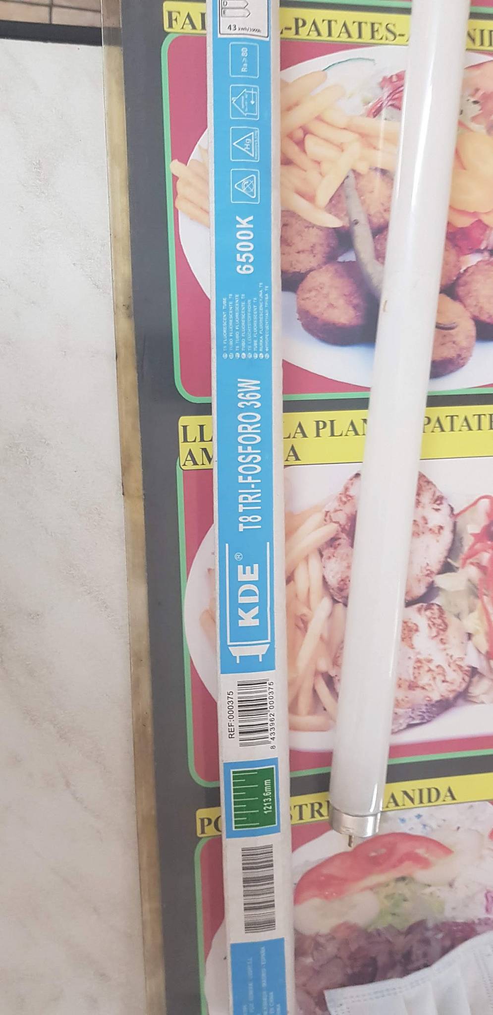 Carta del restaurante IQRA DONER KEBAB, Barcelona, Carrer del Joan Güell