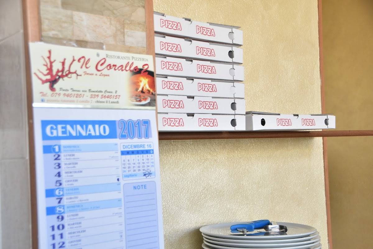 Menu da Il Corallo 2 ristorante, Porto Torres