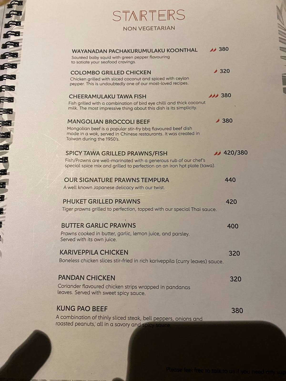 Menu at Imperial Kitchen - Venpalavattom, Thiruvananthapuram