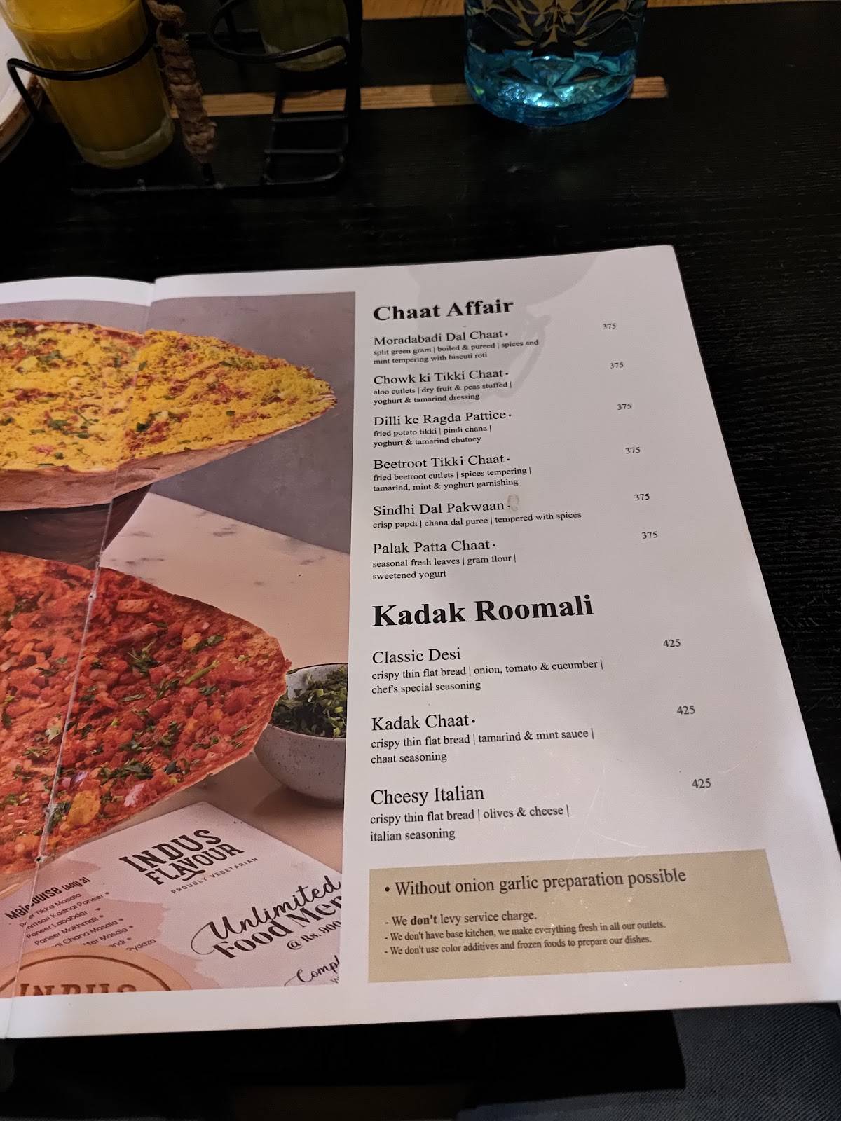 Menu at Indus Flavour Gurgaon, Gurugram