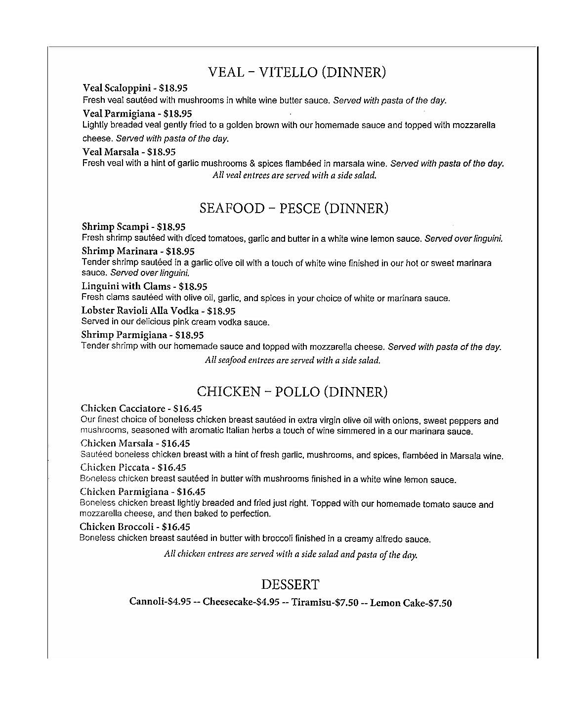 Menu at Italian Delight - Linglestown pizzeria, Harrisburg, Linglestown Rd