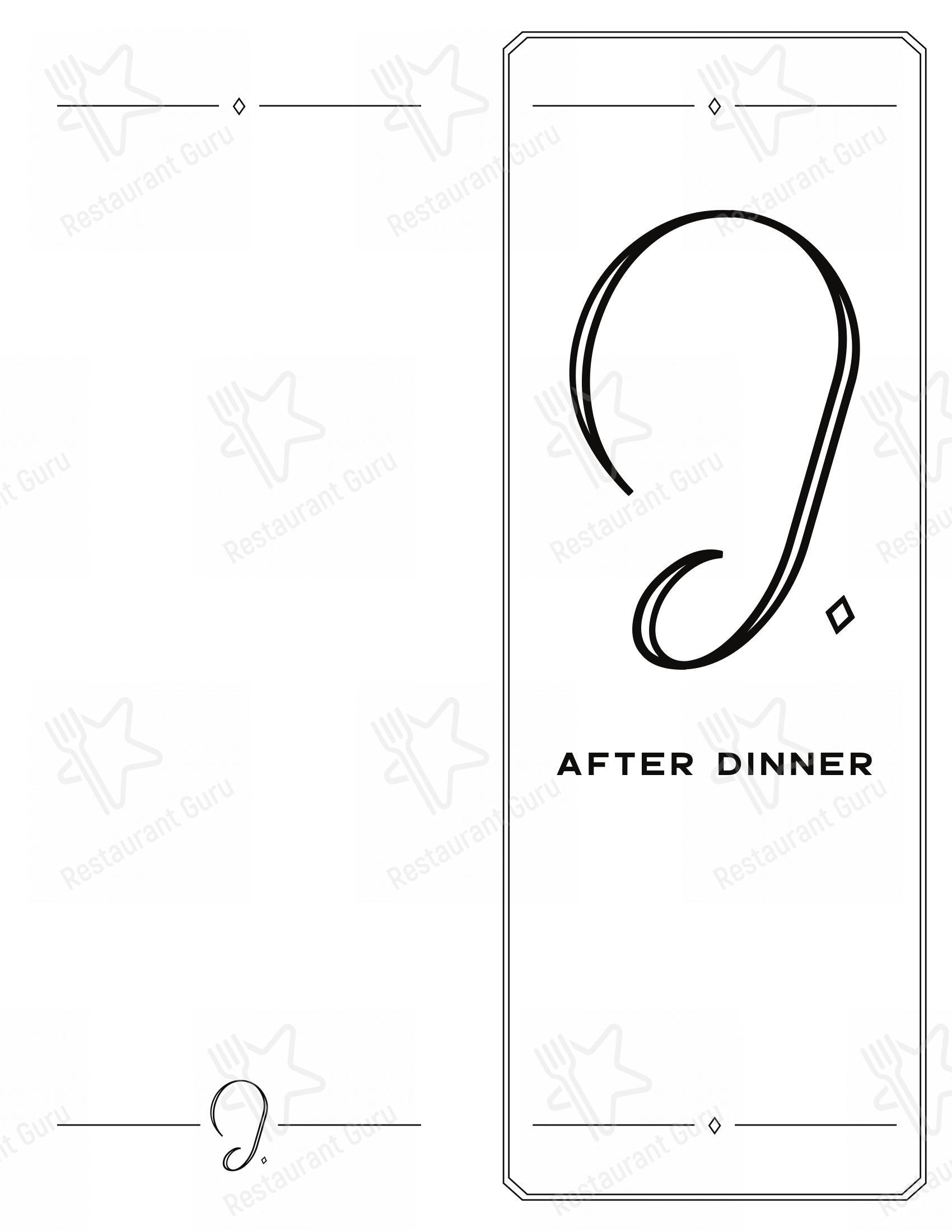 Menu at J Carver’s Oyster Bar & Chophouse, Austin