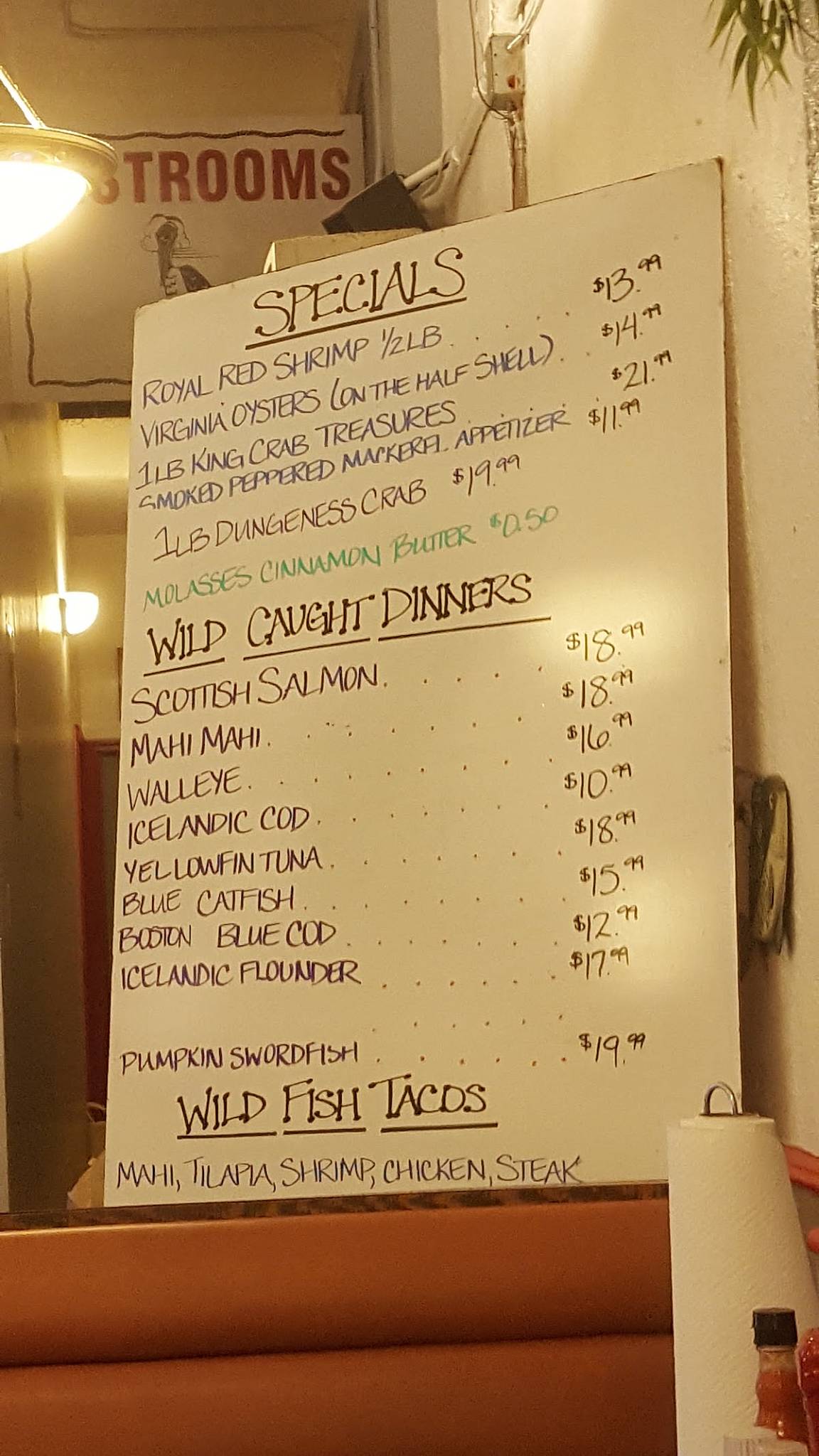 Menu at Jewel City Seafood Restaurant & Market, Huntington