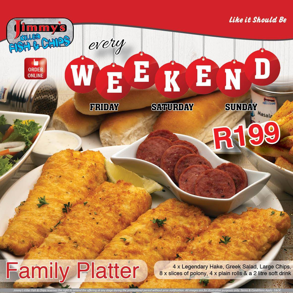 Speisekarte von Jimmy's Killer Fish & Chips restaurant, Soweto, 42 ...