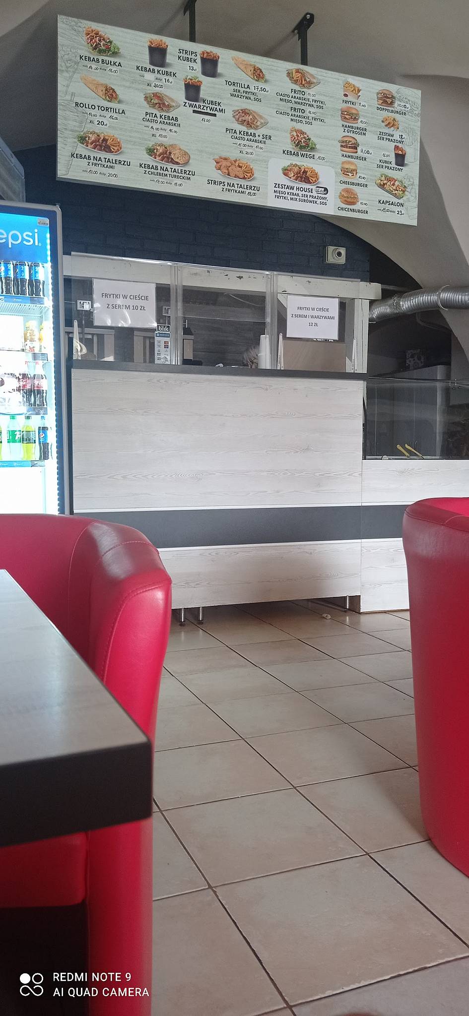 Menu at KEBAB HOUSE, Dukla