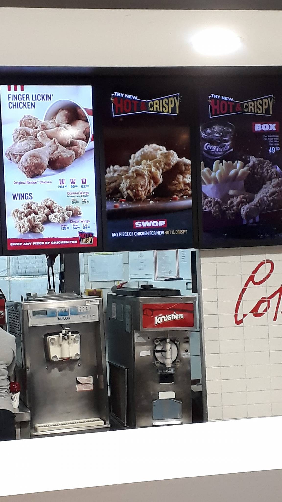 Menu at KFC Chatsworth Mall restaurant, Chatsworth, Main Street